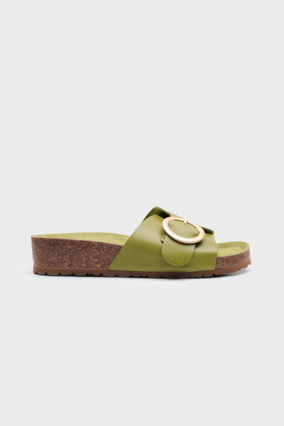 Nice Things Bio Wedge Sandal Light Green | ATAMIRA Online Store NZ ...