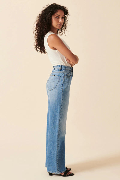 Rollas Heidi Jean Chloe Recycled Mid Blue | Shop ATAMIRA Online NZ ...