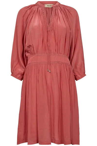 Mos Mosh Saria 3/4 Dress Faded Rose | ATAMIRA Raglan NZ – Atamira